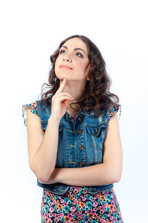 Dreaminess stock image. Image of beauty, hair, girl, young - 49971001