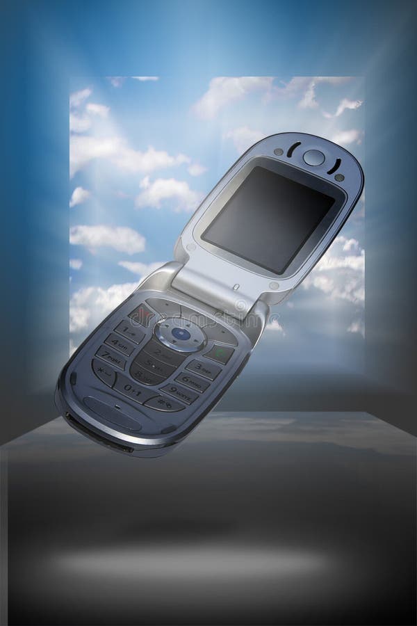 Dreaming Cell phones stock image. Image of chat, mobile - 973275