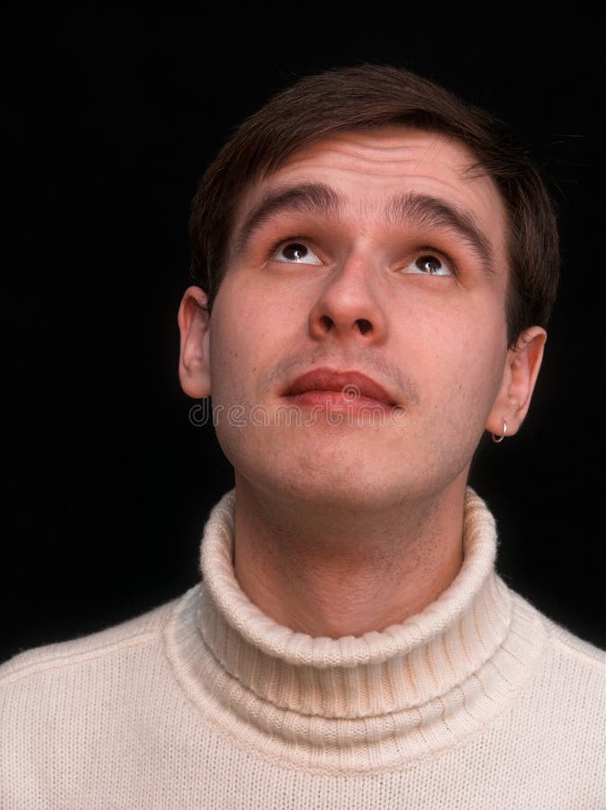 Dreaming Man stock photo. Image of dream, dreaming, beard - 659138