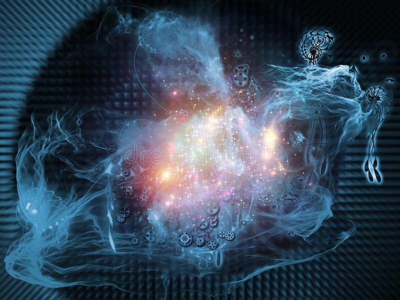 Dreaming of Math Visualization Stock Image - Image of mechanical ...