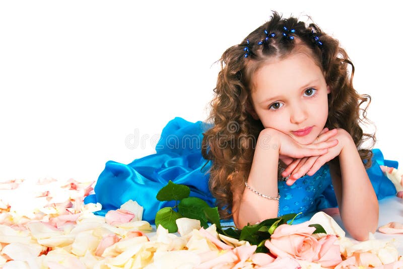 The dreaming princess stock image. Image of evening, smiles - 26132901