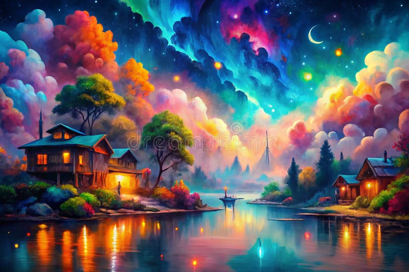 Dreamlike Abstract Art: a Surreal Visual Symphony of Shapes and Colors ...