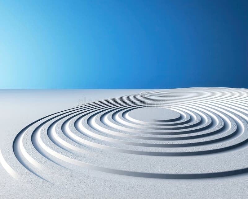 Dreamlike Ripples Glowing Softly in Rhythmic Flows Create Meditative ...