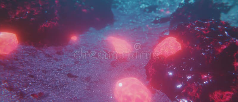 Dreamlike Textures Showcase Shimmering and Glowing Effects in an ...