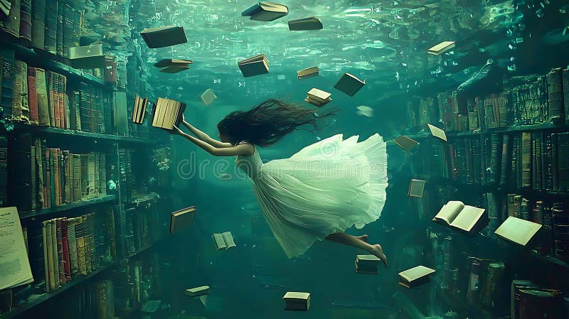Underwater Library Stock Illustrations – 171 Underwater Library Stock ...
