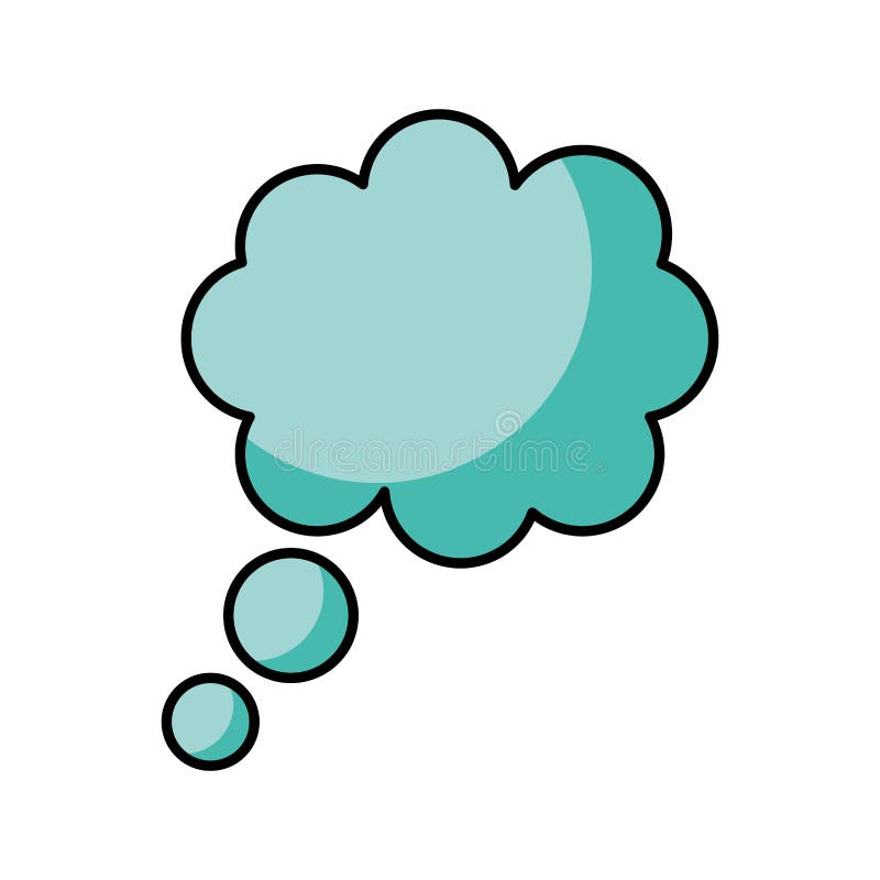 Dreams cloud isolated icon stock vector. Illustration of icon - 91337355