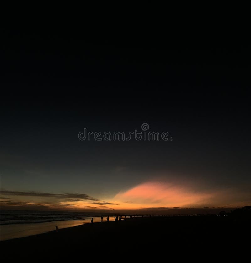 Dreams Come True Suset in Bali Stock Photo - Image of sunlight, evening ...