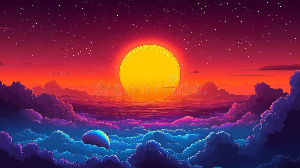 Dreams and Insomnia are Represented by a Cosmic Scene of Planets, Moons ...