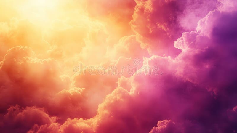 Dreamscape Hues Ethereal Clouds Bathed Sunset Colors Stock Photos - Free & Royalty-Free Stock ...