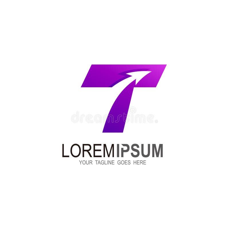 Letter T Arrow Stock Illustrations – 1,354 Letter T Arrow Stock ...