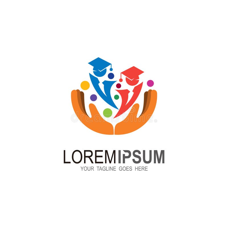 Academy Symbol with Science Stock Vector - Illustration of logo ...