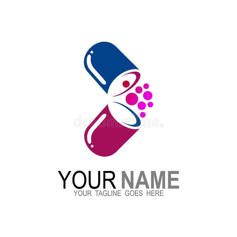 Drug Lab Logo Icon Design stock vector. Illustration of company - 126492839
