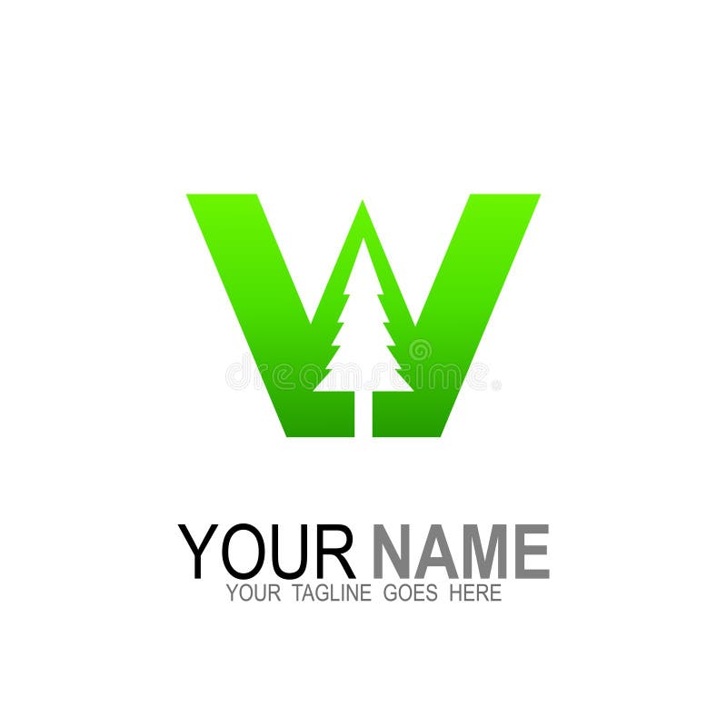 Letter W Tree Stock Illustrations – 570 Letter W Tree Stock ...