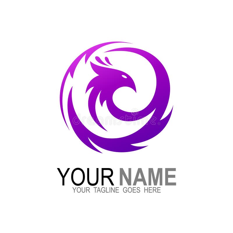 Purple Phoenix Stock Illustrations – 911 Purple Phoenix Stock ...