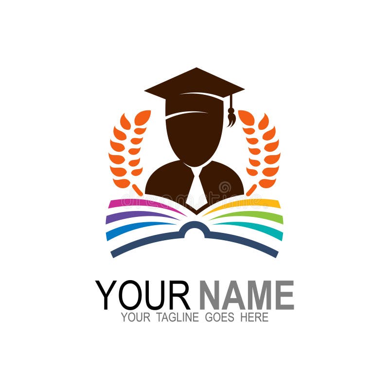 Graduation People Template Education People Vector Logo Design