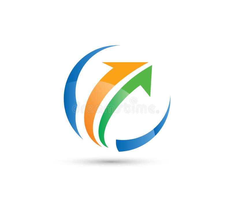 Arrow Abstract Speed Logo Vector Stock Vector - Illustration of sport ...