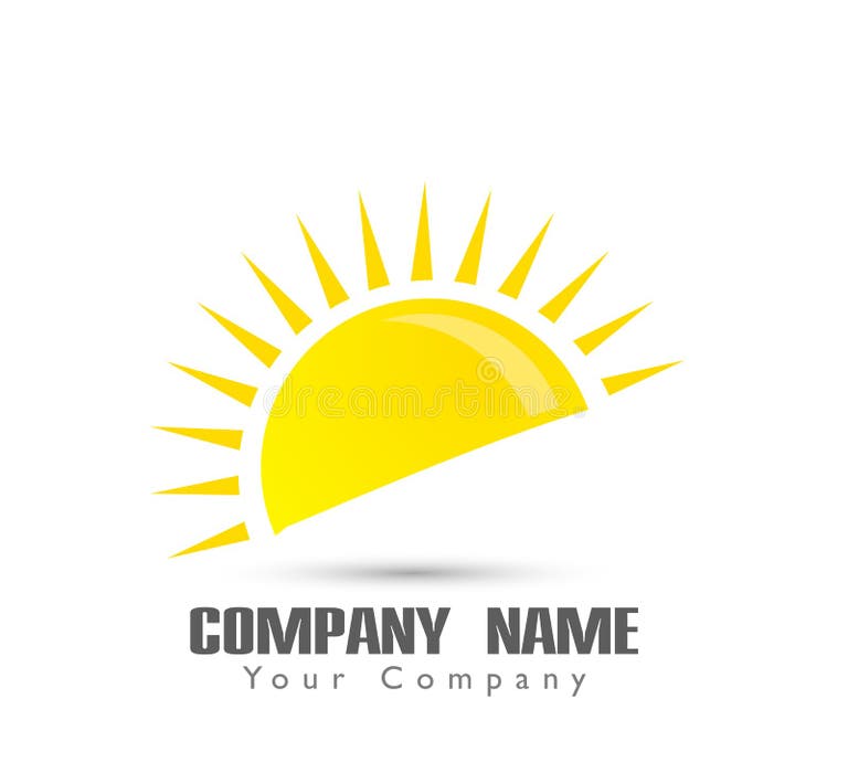 Half Sun Logo Stock Illustrations – 1,933 Half Sun Logo Stock ...