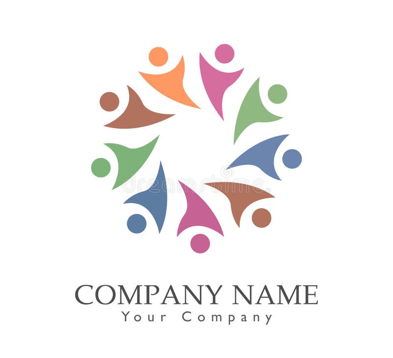 People in a Circle.Teamwork Meeting.people are Meeting in the Room ...