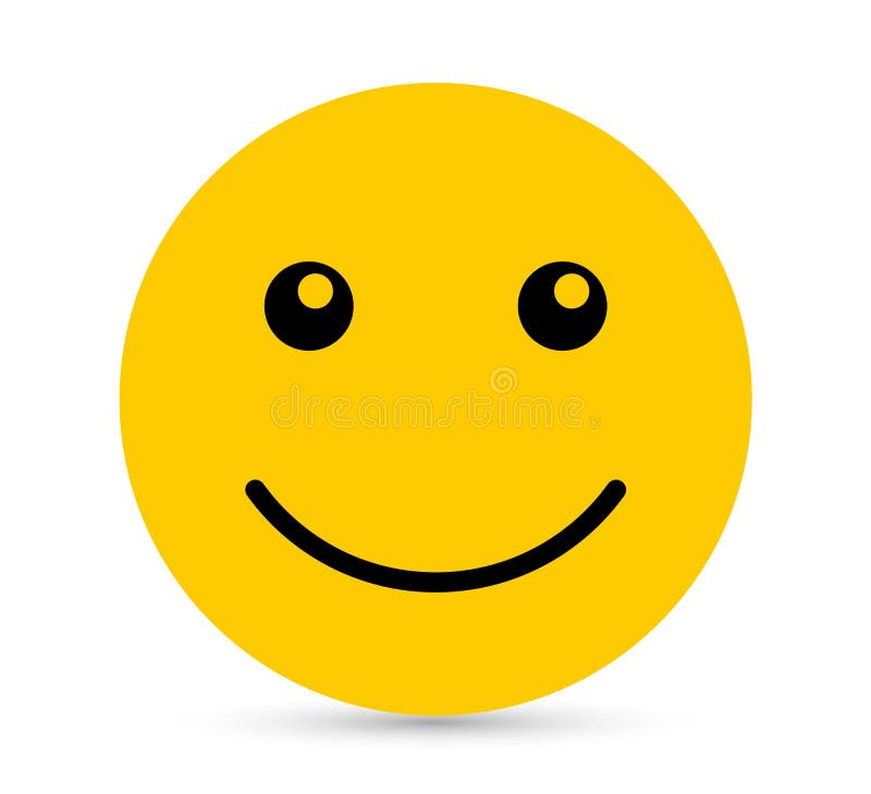 Happy Yummy Smile Face Delicious Tasty Food, Vector Illustration Yum ...