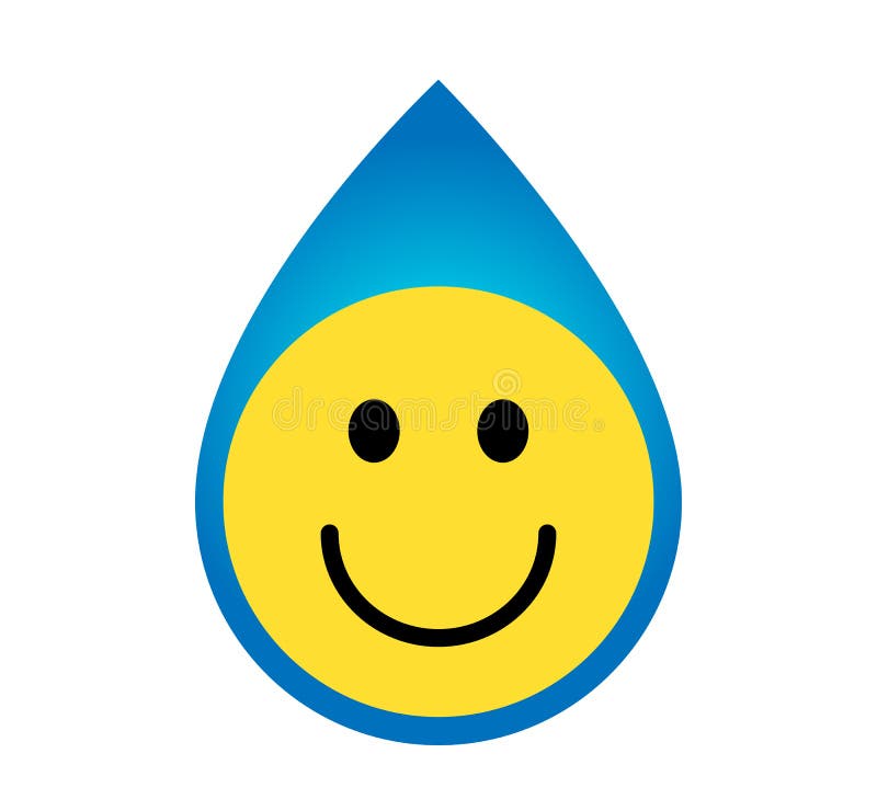 Smiley Water Drop Vector Icon Stock Illustrations – 269 Smiley Water ...