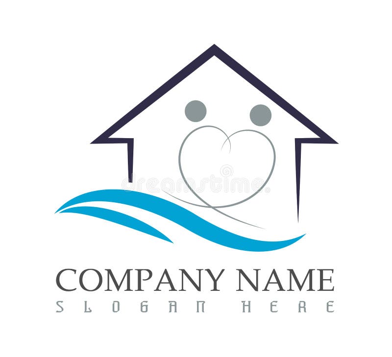 People Union Team Work Celebrating Happyness Family House Logo/Love ...