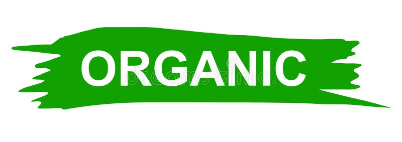 Organic Natural Bio, Eco Label Icon. Stock Illustration - Illustration ...