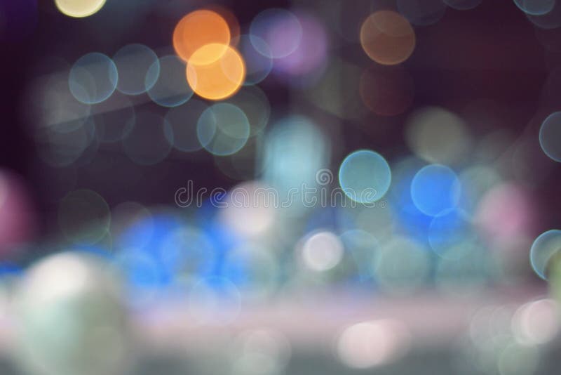 Dreamy Abstract Background of Bokeh from LED Light Stock Photo - Image ...