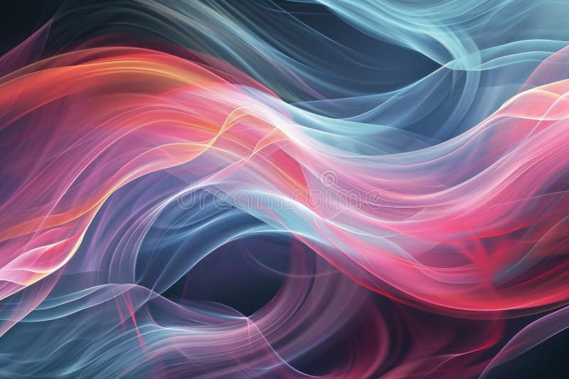 Dreamy Abstract Background. Generate Ai Stock Illustration ...