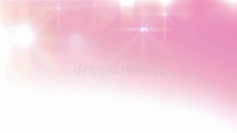 Pink Bokeh Background with Floating Light Particles. Stock Footage ...