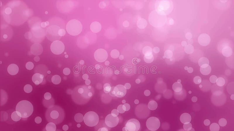 Pink Bokeh Background with Floating Light Particles. Stock Video ...
