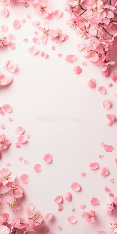 Dreamy Artistic Composition of Pink Cherry Blossoms for Spring Decor ...