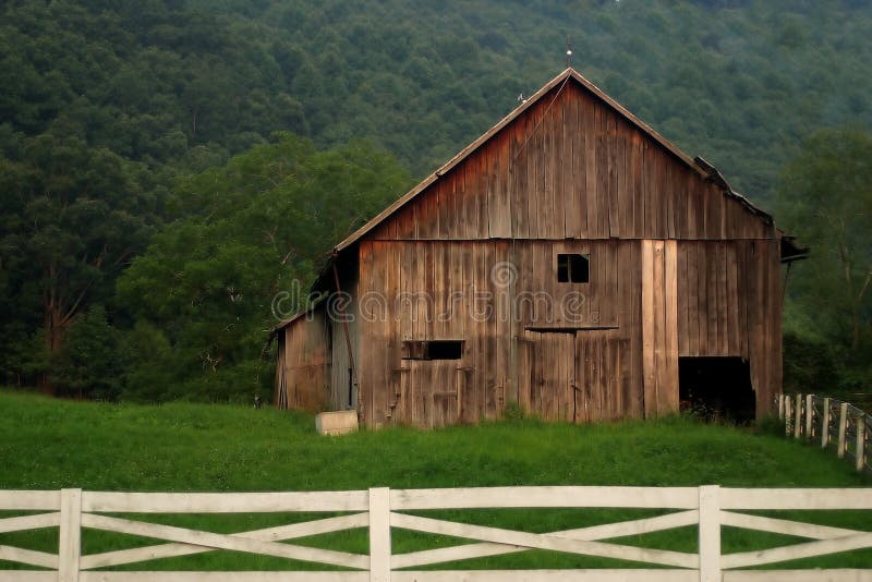 Dreamy Barn stock image. Image of rural, twilight, rustic - 213947