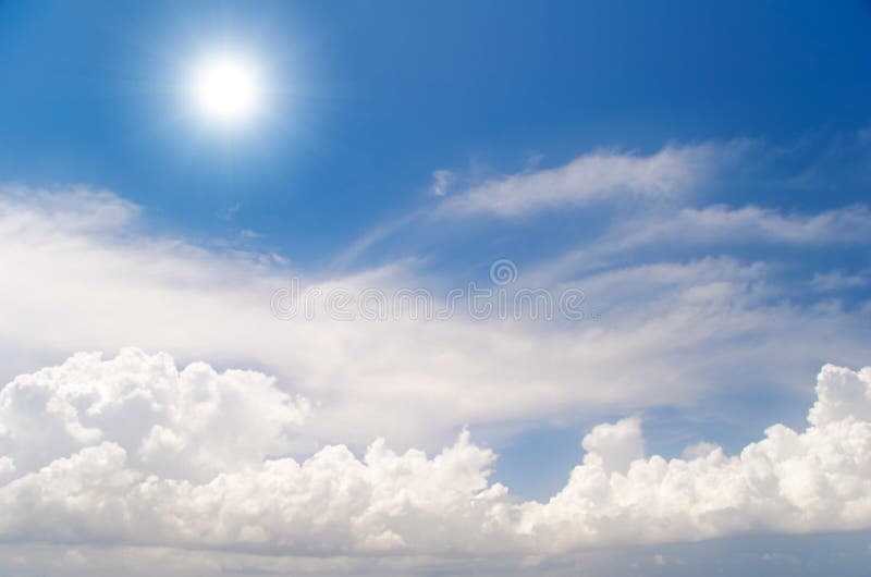 Dreamy Blue sky stock photo. Image of sunrise, nature - 11834280