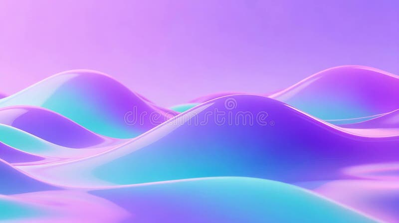 Dreamy Color Fluid Gradient Wave Background Stock Video - Video of ...