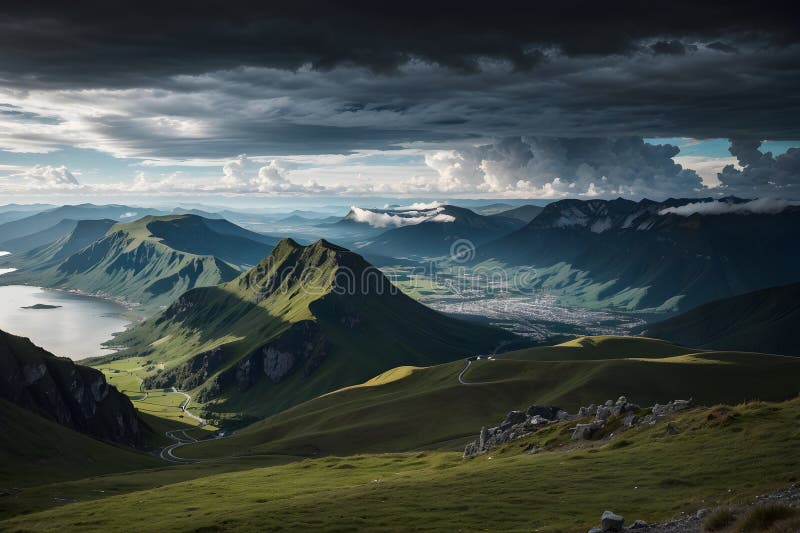 A Dreamy and Ethereal Cloudscape with Wispy Clouds Floating in a Pastel ...