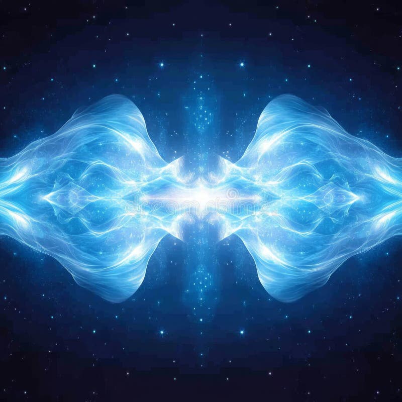 Dreamy, Ethereal Scenes are Formed by Whimsical Blue Clouds that Swirl ...