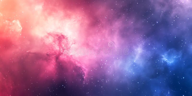 Dreamy GalaxyThemed Paper Texture with Cosmic Glow Stock Illustration ...