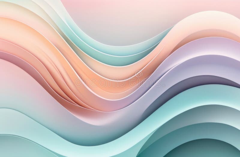 Dreamy Gradient Pastel Artwork with Soft Textures Background at 4-12 ...