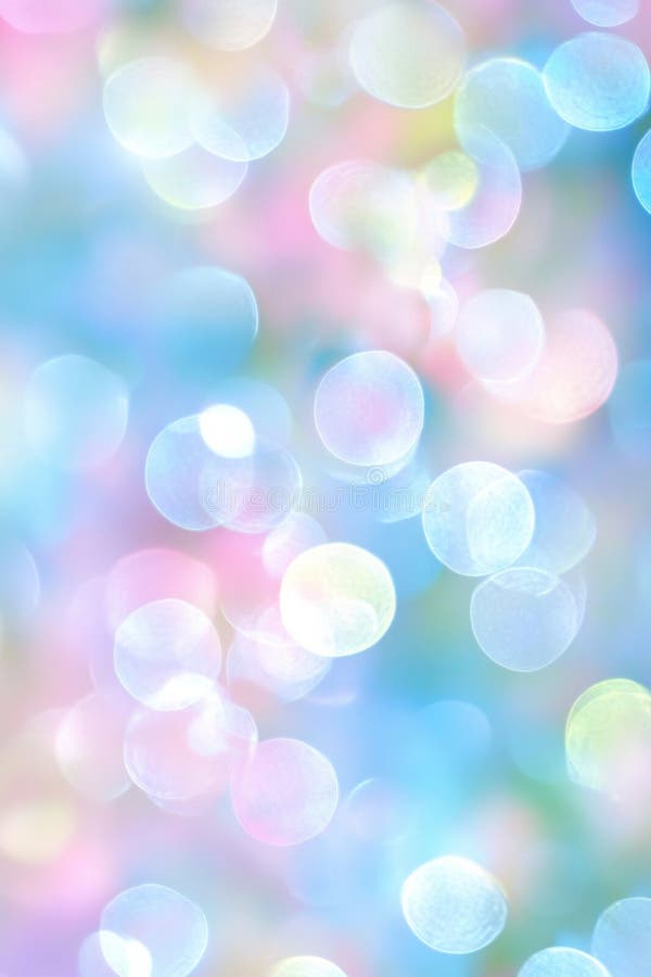 Dreamy Pastel Bokeh Background: Soft, Light, and Airy Abstract Texture ...