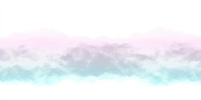 Dreamy Pastel Cloudscape Soft Hues Airy Texture Background Design Stock ...