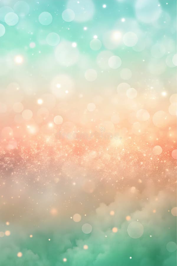Dreamy Pastel Gradient with Light Mint Green Blend, Soft Color Fade ...