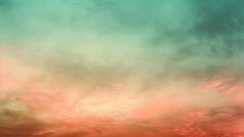 Dreamy Pastel Sky Background, Clouds, and Colorful Gradient Texture ...