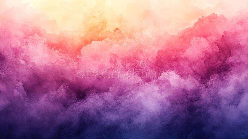 Dreamy Pink and Purple Gradient Cloud Texture Stock Illustration ...