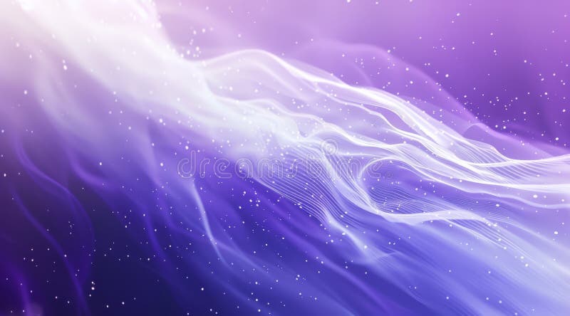 Dreamy Purple Abstract Background Featuring Ethereal Flowing Patterns ...