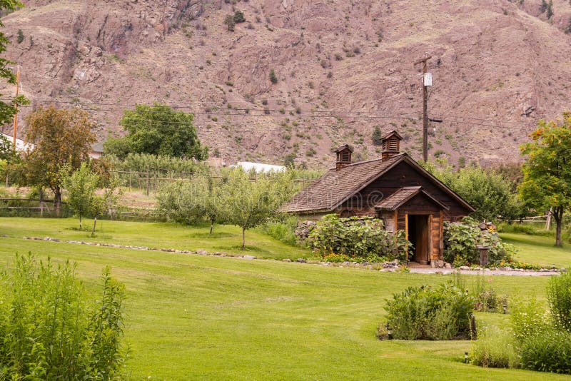 Dreamy rural house stock photo. Image of rustic, alone - 77377994