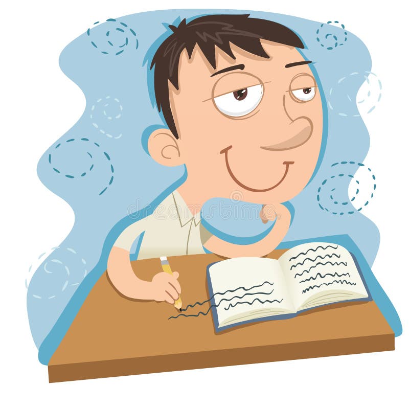 Distracted Student Clipart