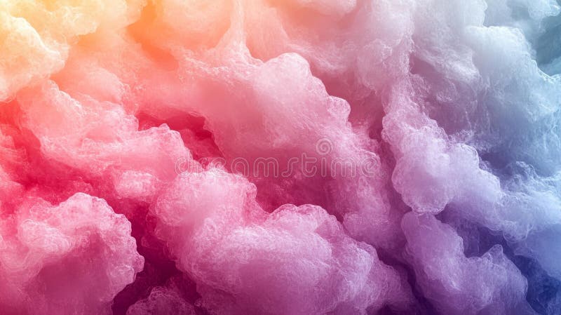 Dreamy Soft Abstract Clouds with Gentle Gradient Colors in an Ice Cream ...