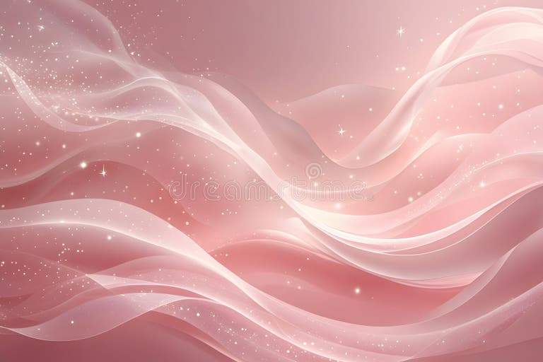 Romantic Soft Pink Abstract Background with Dreamy Glow – Elegant Light ...