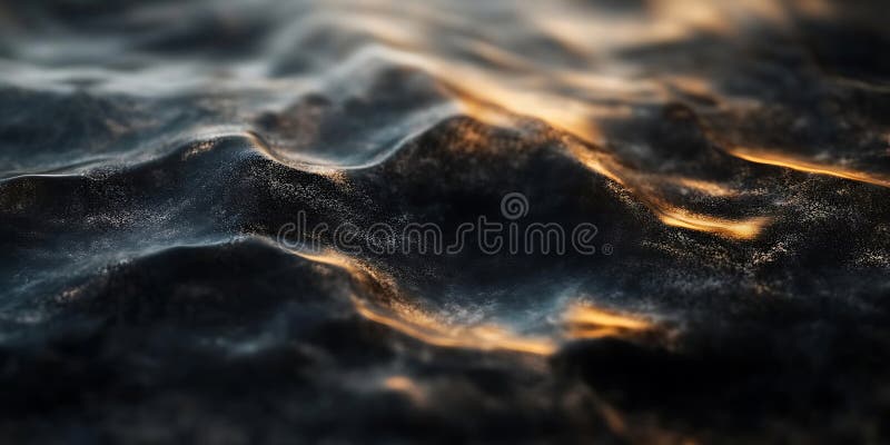 Dreamy Softly Blurred Deep Black and Brown Tones for Elegant Mood ...