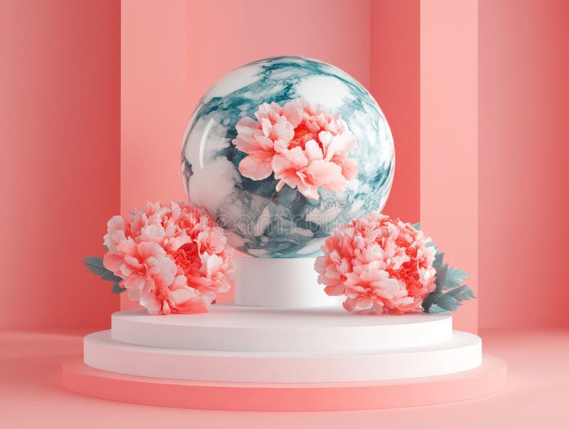 A Dreamy and Surreal Aesthetic Composition is Formed by Large ...